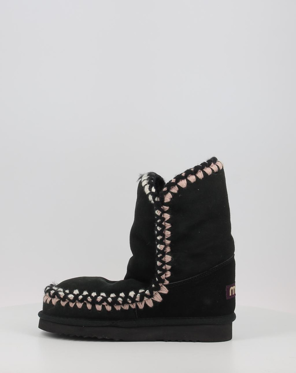 Botas Mou ESKIMO 24 WITH 3D OVERSTITCHING negro | Zapatos Obi