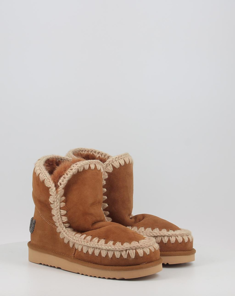 Botas Mou ESKIMO 18 GLITTER LOGO COG cuero | Zapatos Obi
