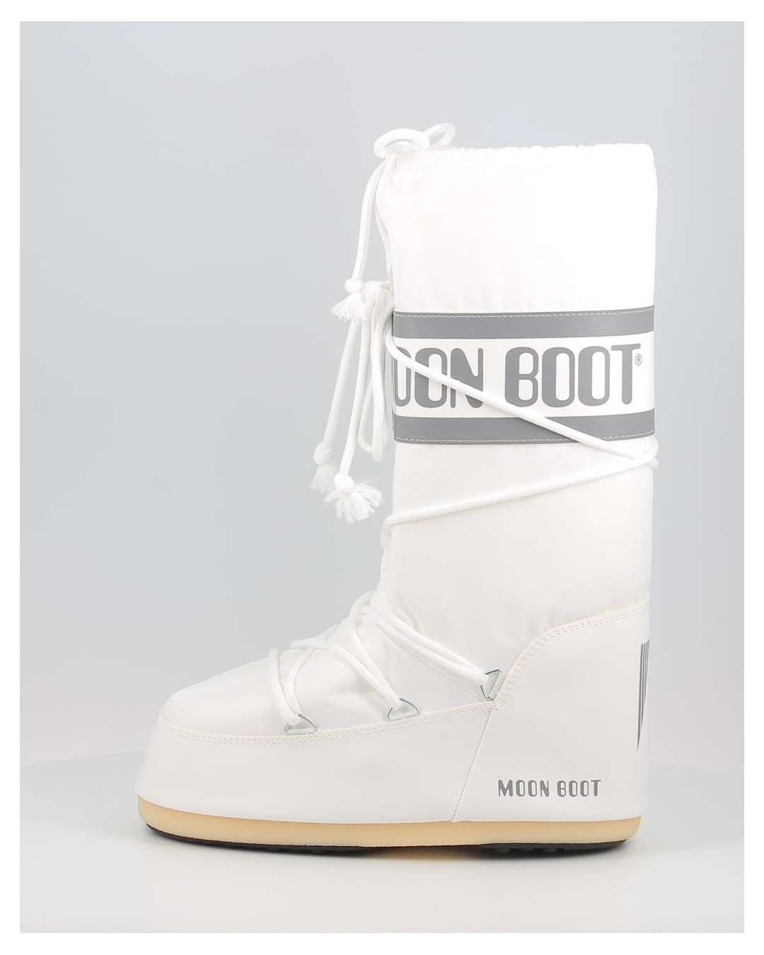 Botas MOON BOOT MB ICON NYLON blanco. Zapatos Obi
