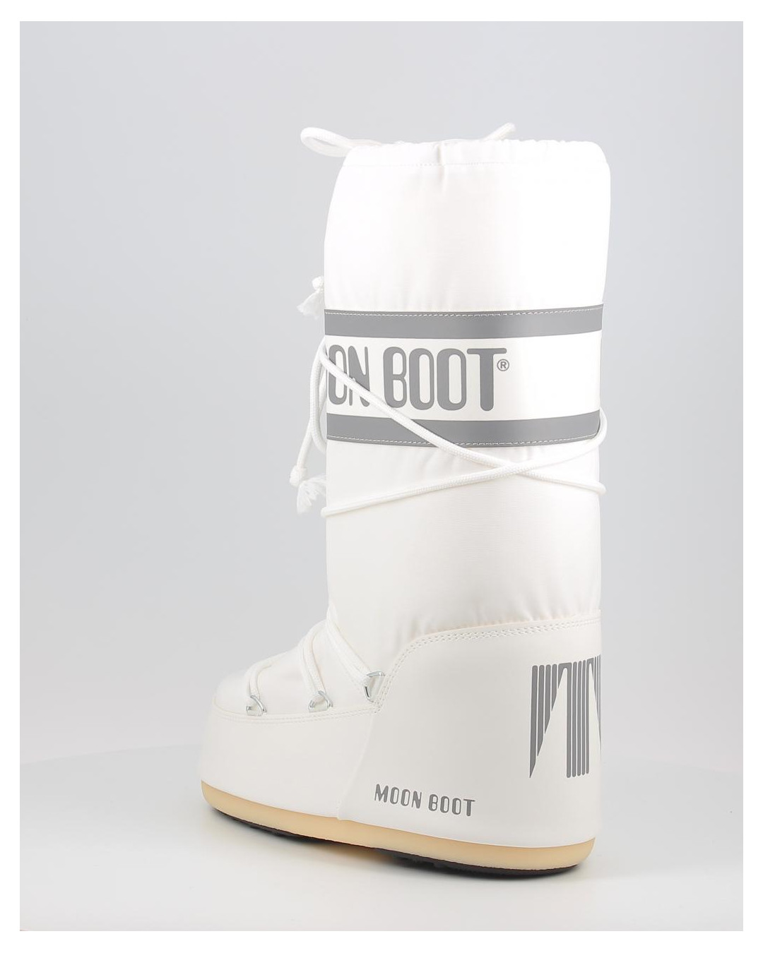 Botas MOON BOOT MB ICON NYLON blanco. Zapatos Obi