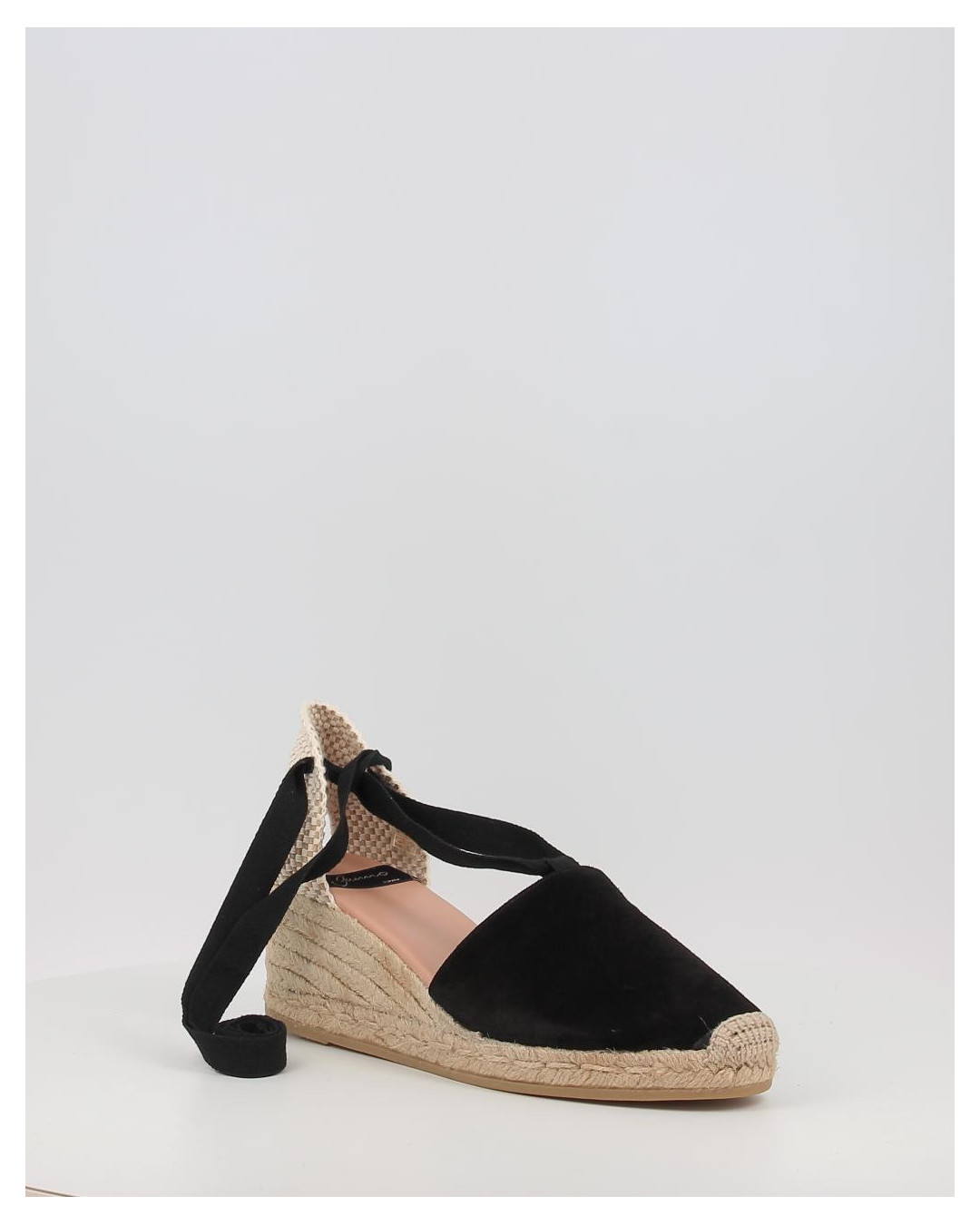 Alpargatas Gaimo VALENCIANA negro. Zapatos Obi