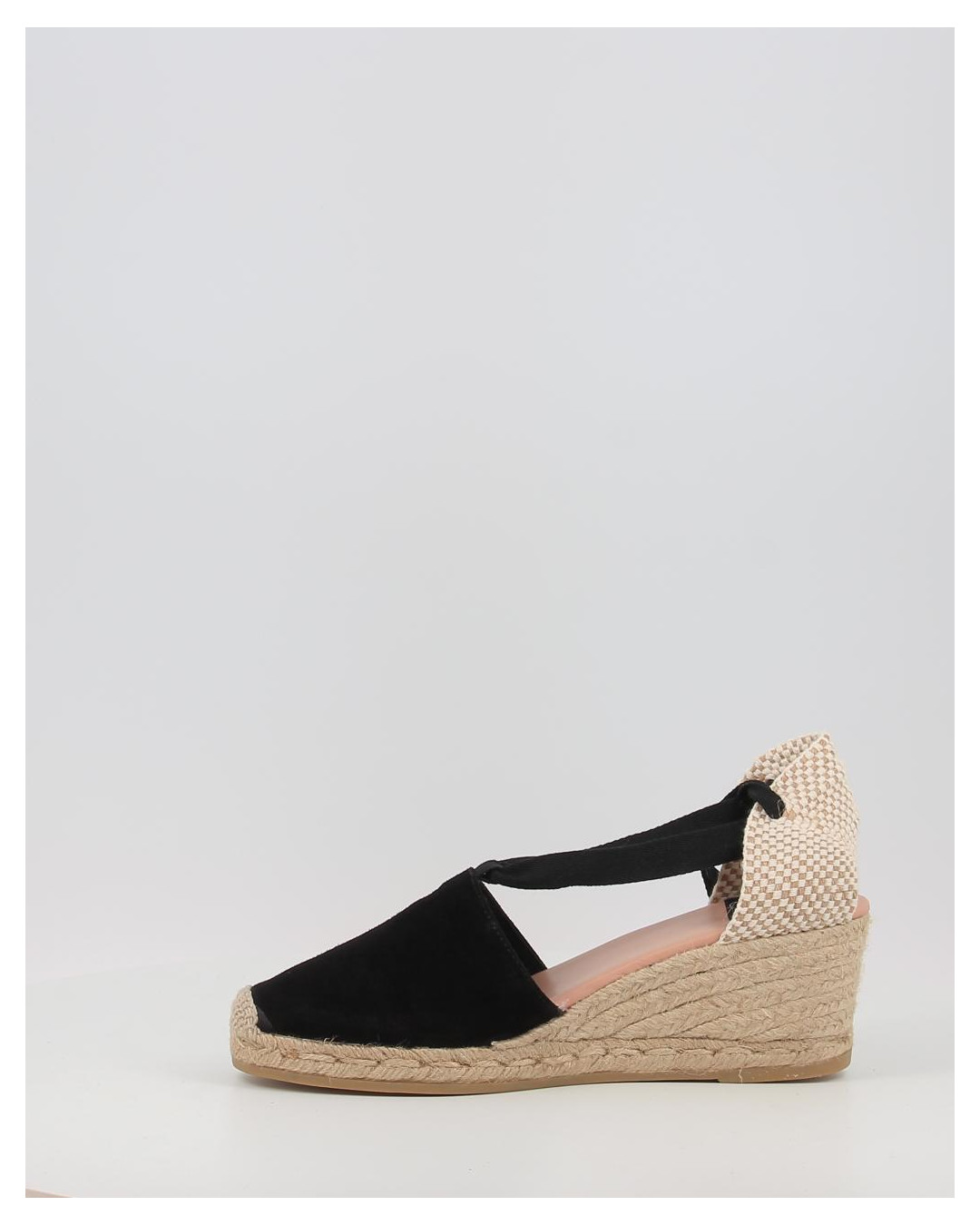 Alpargatas Gaimo VALENCIANA negro. Zapatos Obi