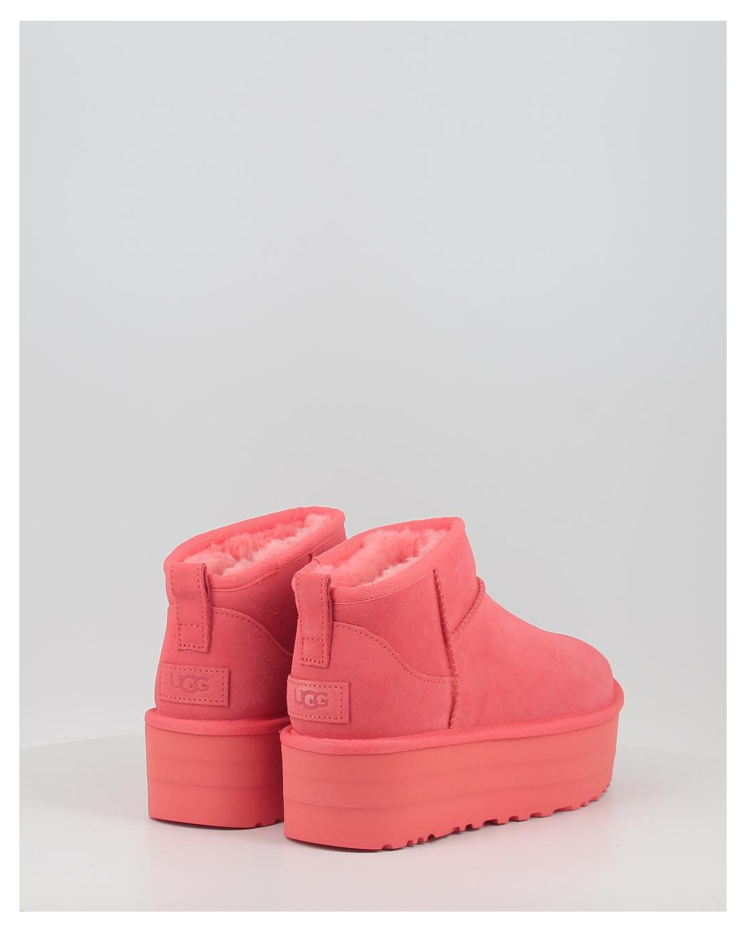 Botines Ugg CLASSIC ULTRA MINI PLATFORM naranja. Zapatos Obi