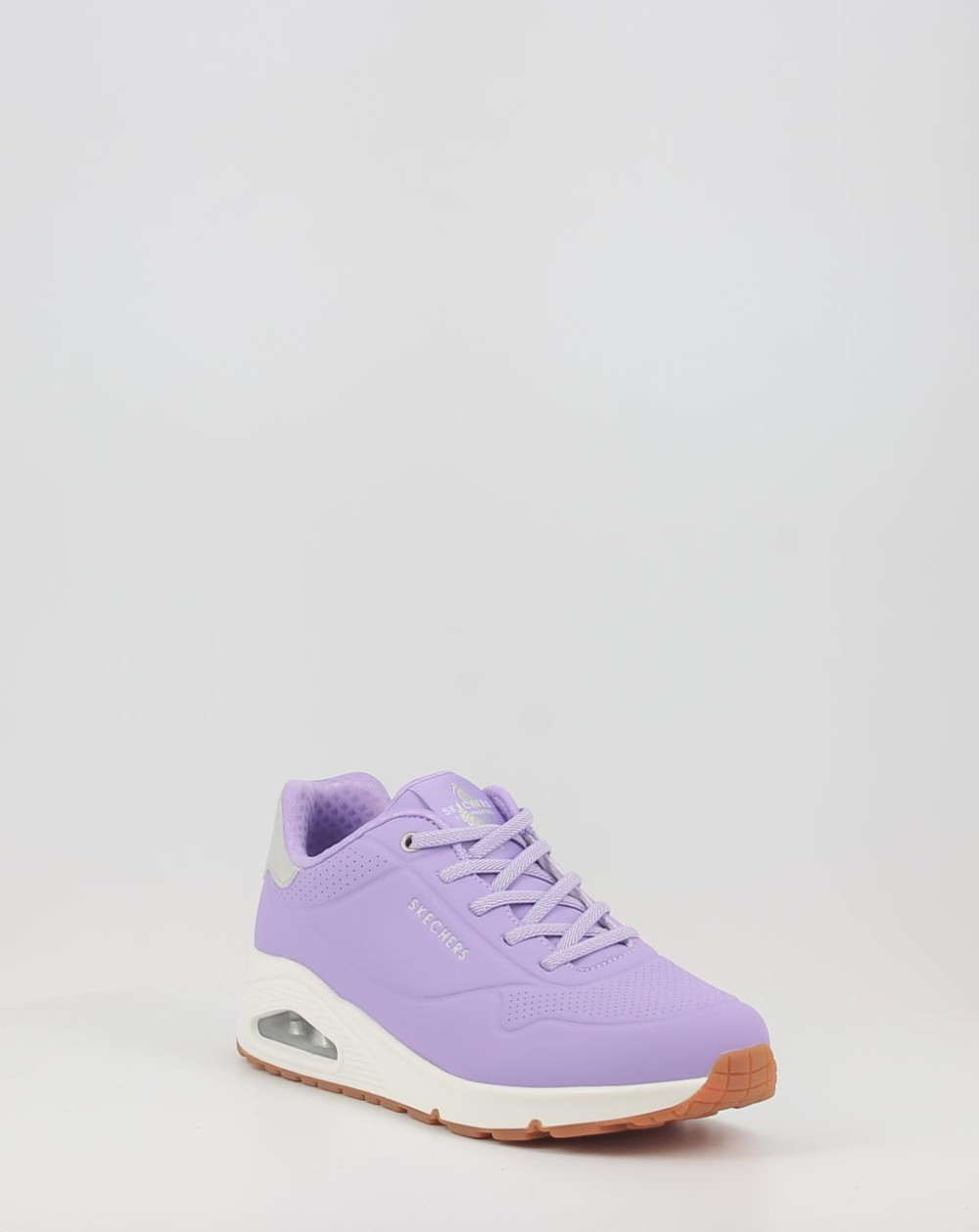 Zapatillas Skechers UNO - SHIMMER AWAY 155196 morado. Zapatos Obi