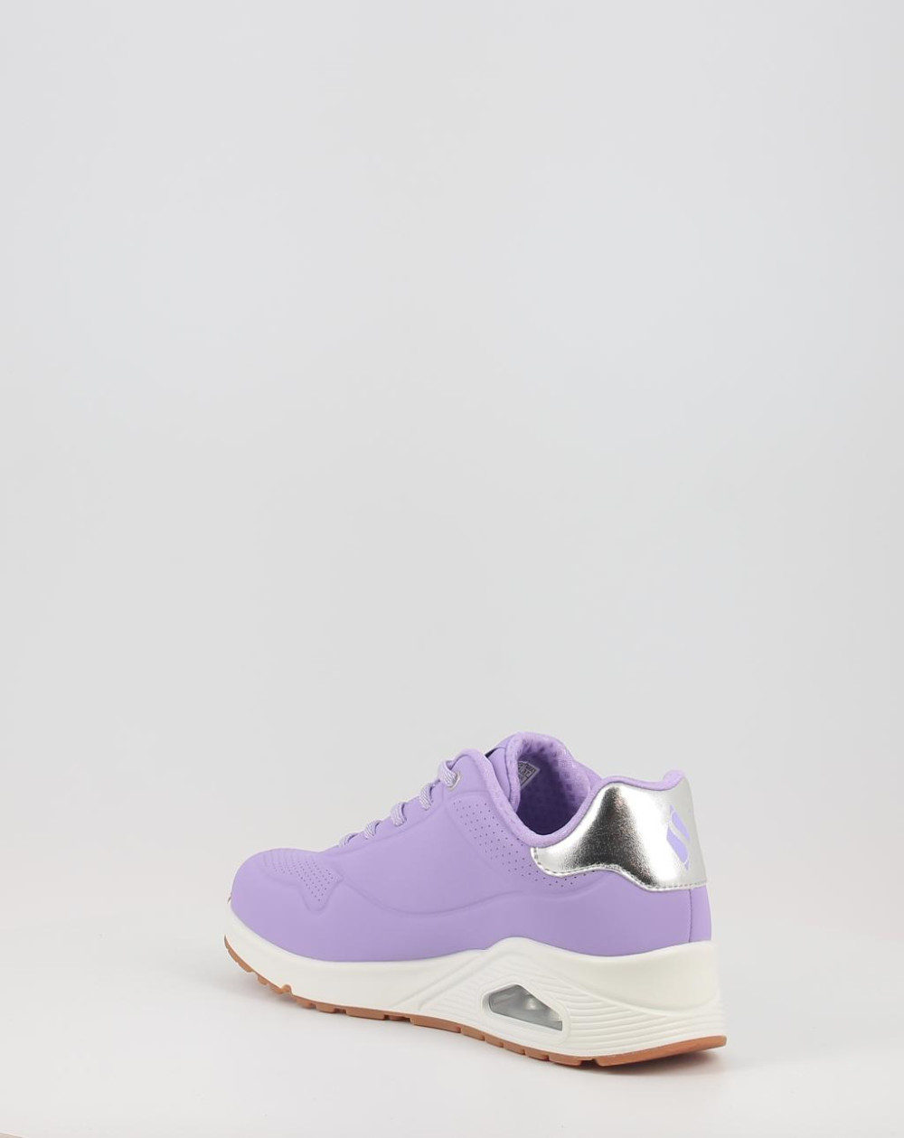 Zapatillas Skechers UNO - SHIMMER AWAY 155196 morado. Zapatos Obi