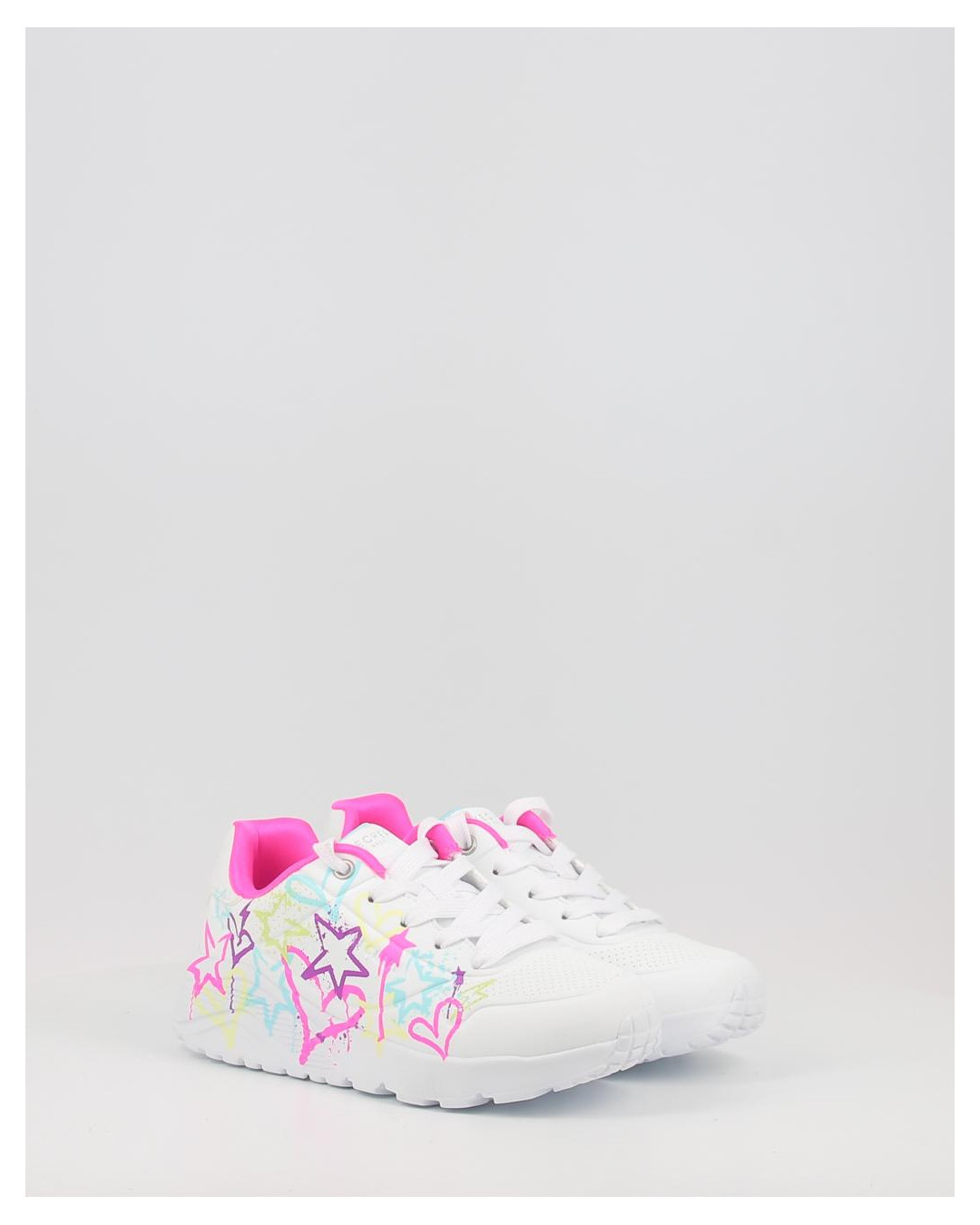 Zapatillas Skechers UNO LITE - MY DRIP 310391L blanco. Zapatos Obi