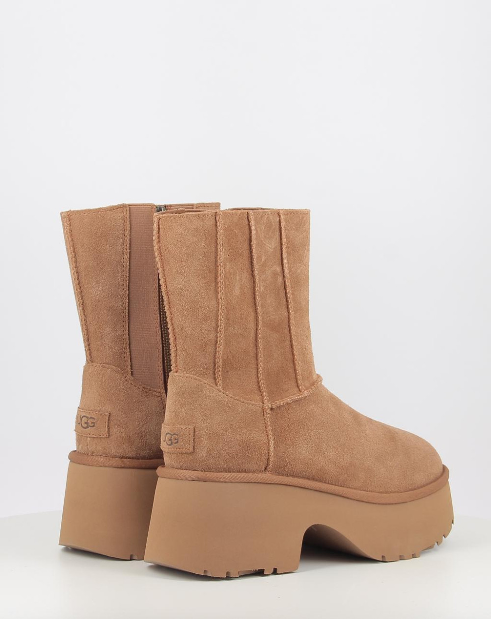 Botas Ugg CLASSIC TWIN SEAM NEW HEIGHTS Chestnut | Obi