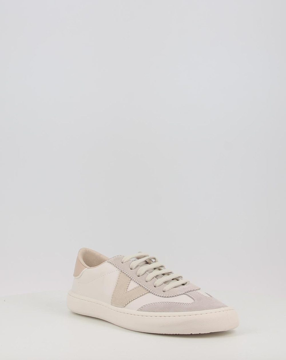 Zapatillas Victoria OLMO BAREFOOT EFECTO PIEL & SERRAJE 1186100 blanco ...