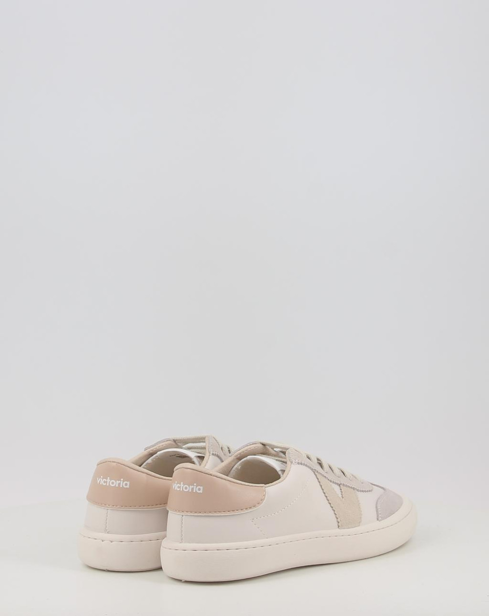Zapatillas Victoria OLMO BAREFOOT EFECTO PIEL & SERRAJE 1186100 blanco ...