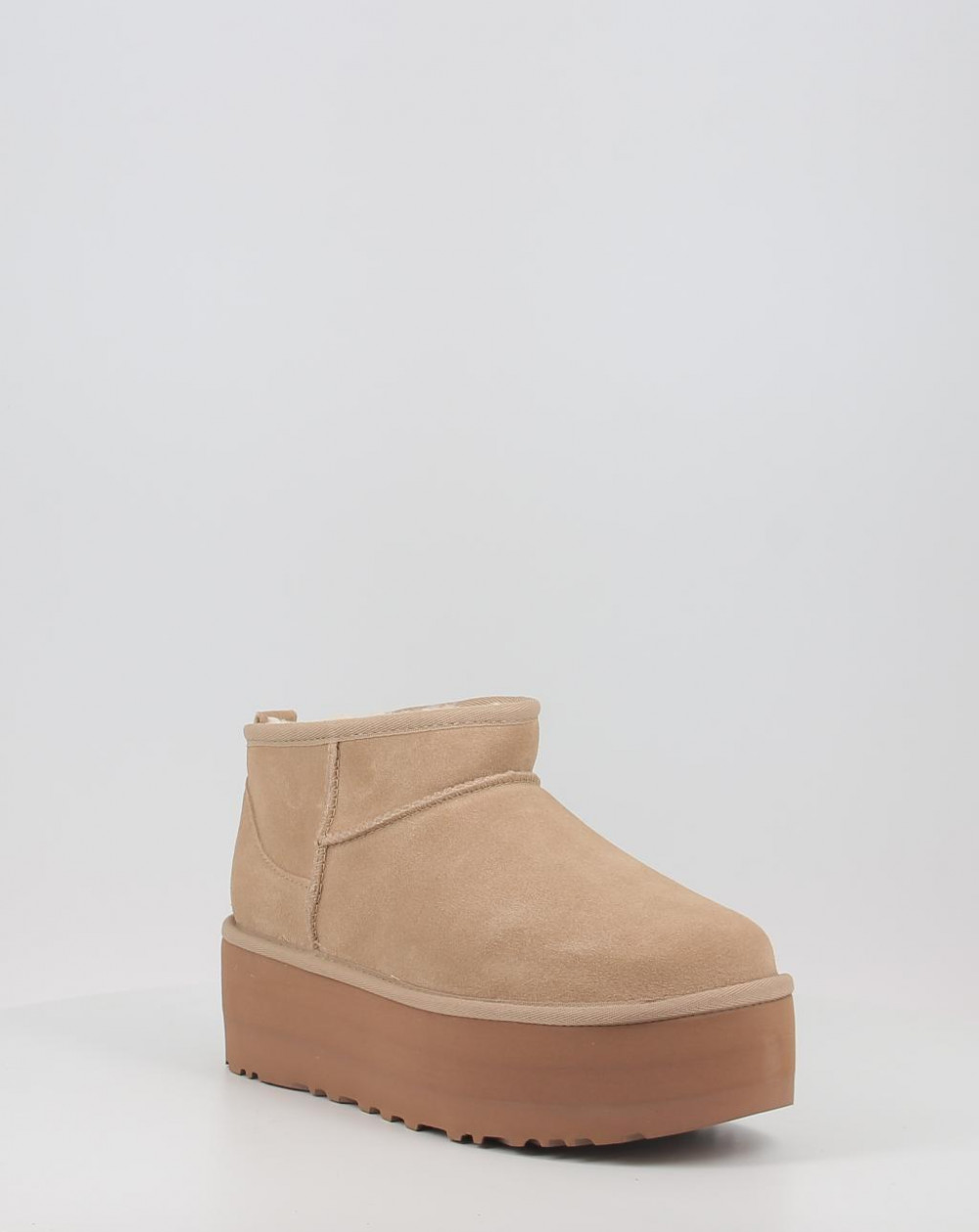 Botines Ugg CLASSIC ULTRA MINI PLATFORM beig | Obi